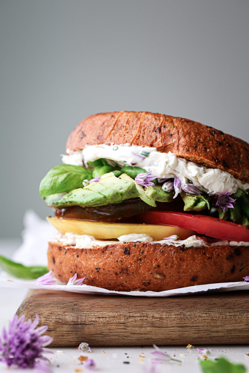 avocado and tomato bagel sandwich – Rodeo&5TH